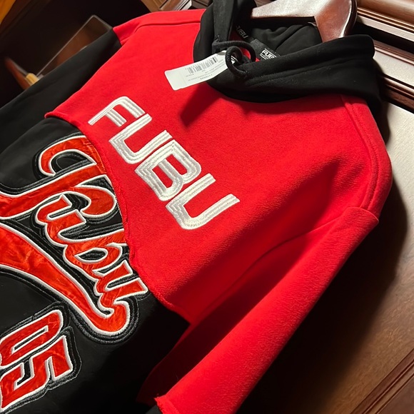 FUBU | Shirts | Brand New Red Fubu Vintage Super Cool Reconstructed ...
